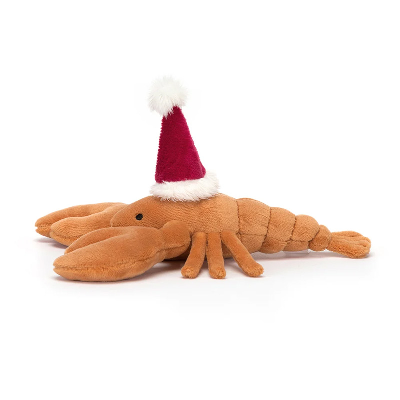 Peluche Homard Noël by Jellycat, Peluches - little&tall